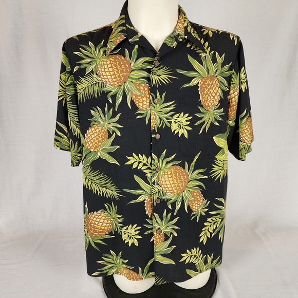 reyn spooner | Shirts | Reyn Spooner Large Pineapple Hawaiian Shirt | Poshmark